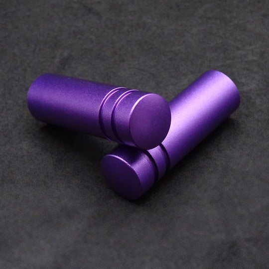 Pair of Aluminium Door Lock Pins Purple – Exeude