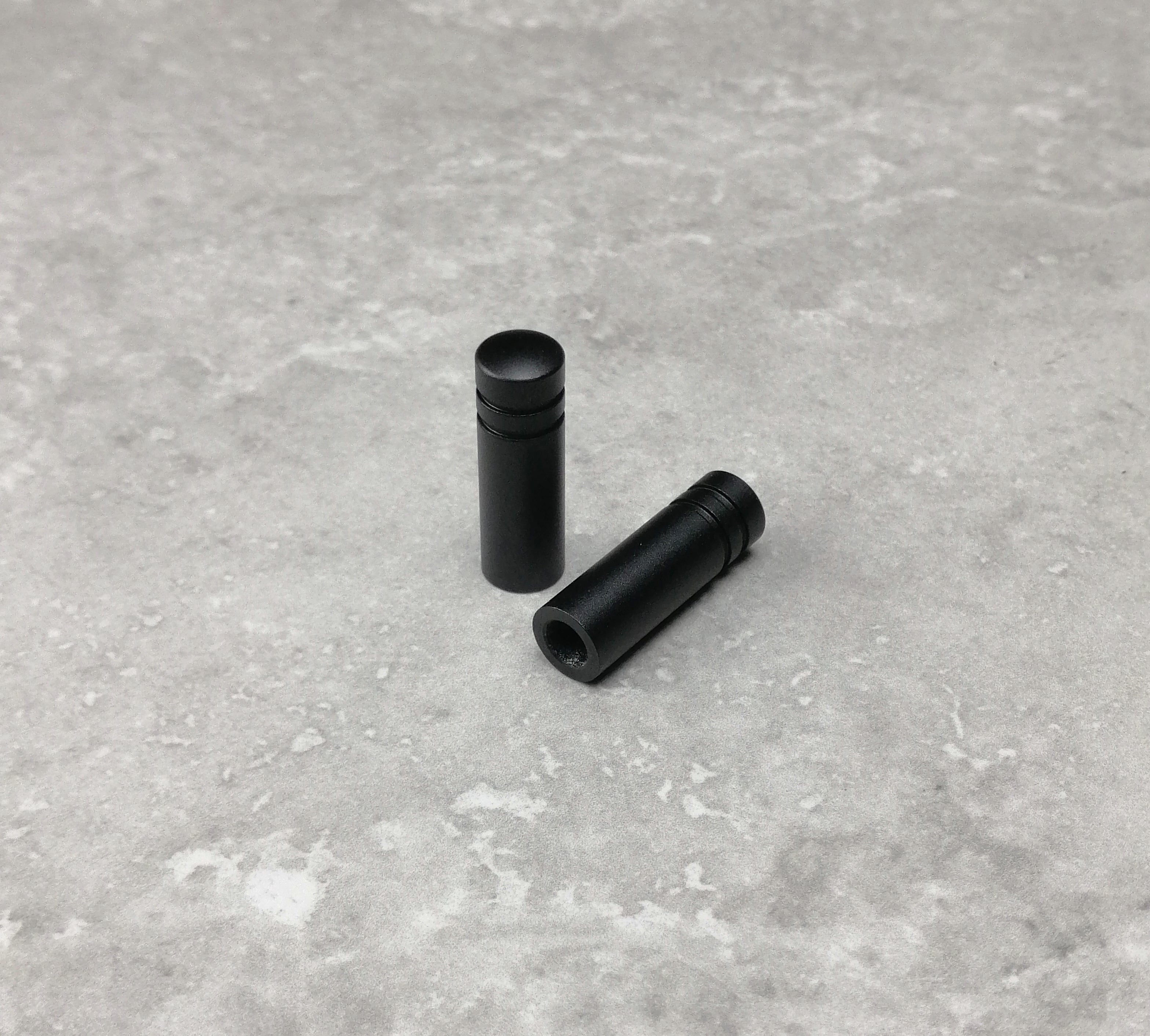Aluminium Door Lock Pins Black – Exeude